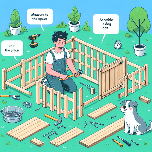 Guía Paso a Paso para Construir un Corral para Perros en Casa - Fácil y ...