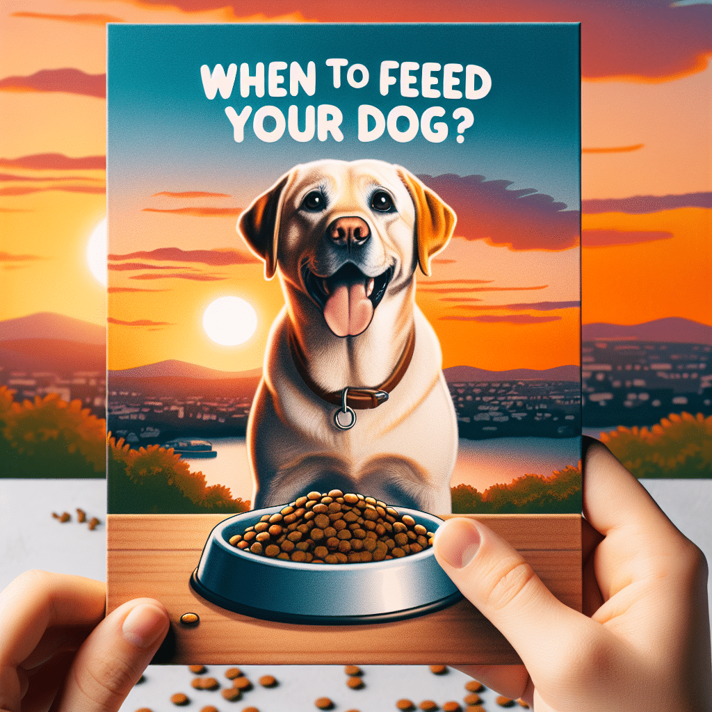 Programa de Alimentación Canina: Descubre el Mejor Horario para Comer ...