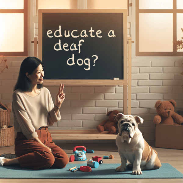 Guía Completa: Cómo Educar a un Perro Sordo con Técnicas Efectivas - Perro Adoptado - Familia feliz